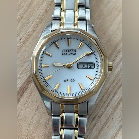 Citizen | Accessories | Citizen Ecodrive Solar Ladies Watch Two Tone ...